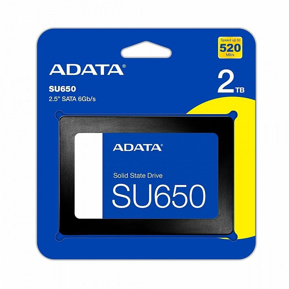 Твердотельный накопитель SSD ADATA 2.5" 2TB SATA III ASU650SS-2TT-R Ultimate SU650