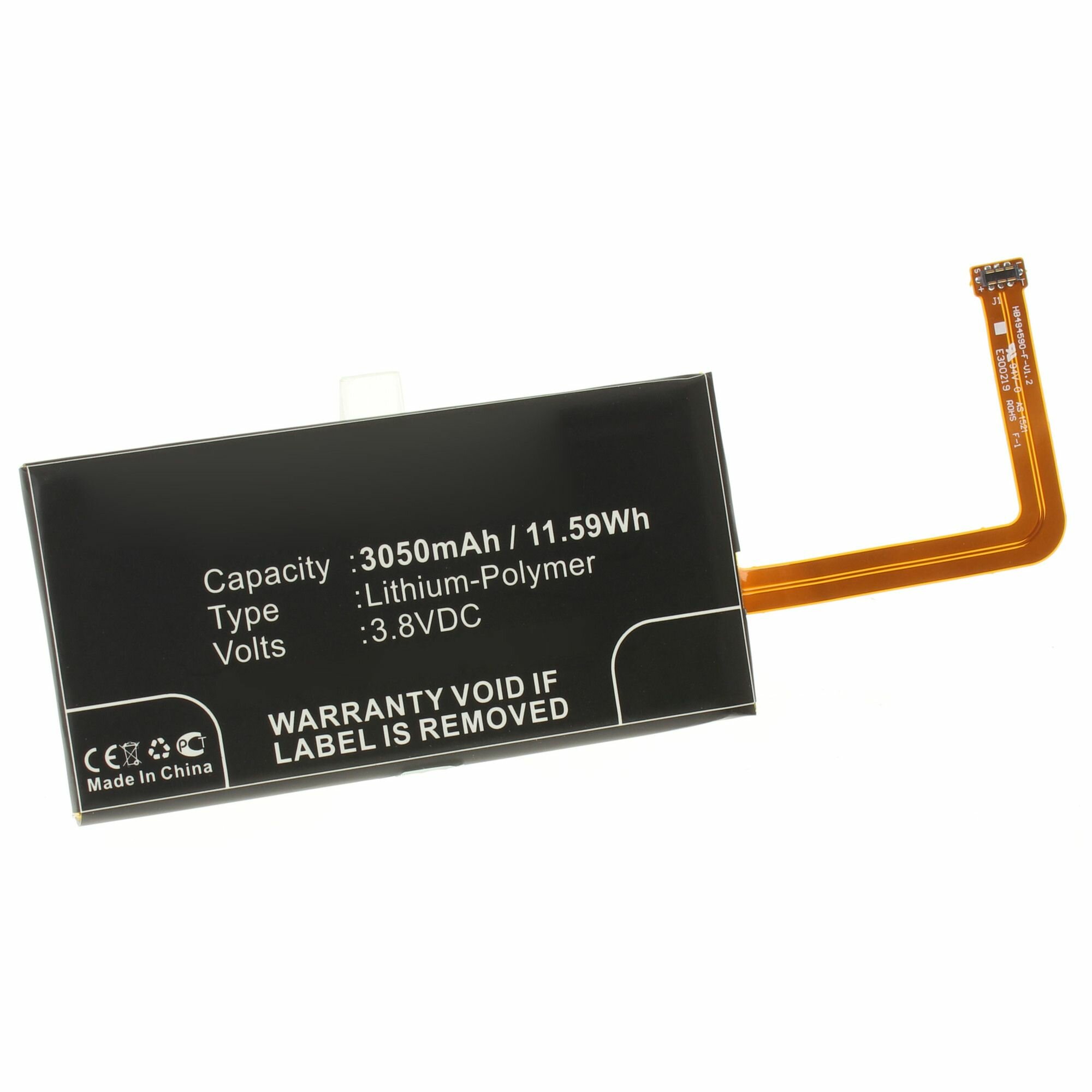 Аккумуляторная батарея iBatt 3050mAh для телефона Huawei Honor 7 (HB494590EBC)