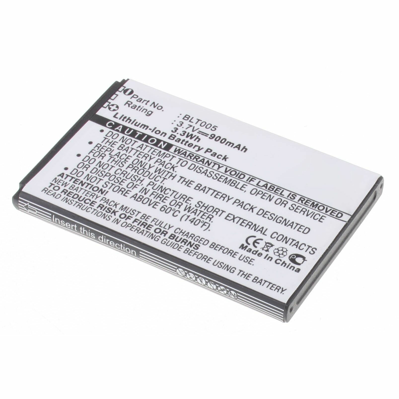 Аккумуляторная батарея iBatt 900mAh для телефонов OPPO A109 (BLT005)