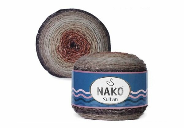 Пряжа Nako SULTAN 100% акрил (4 мотка по 150гр.-480м.)76059