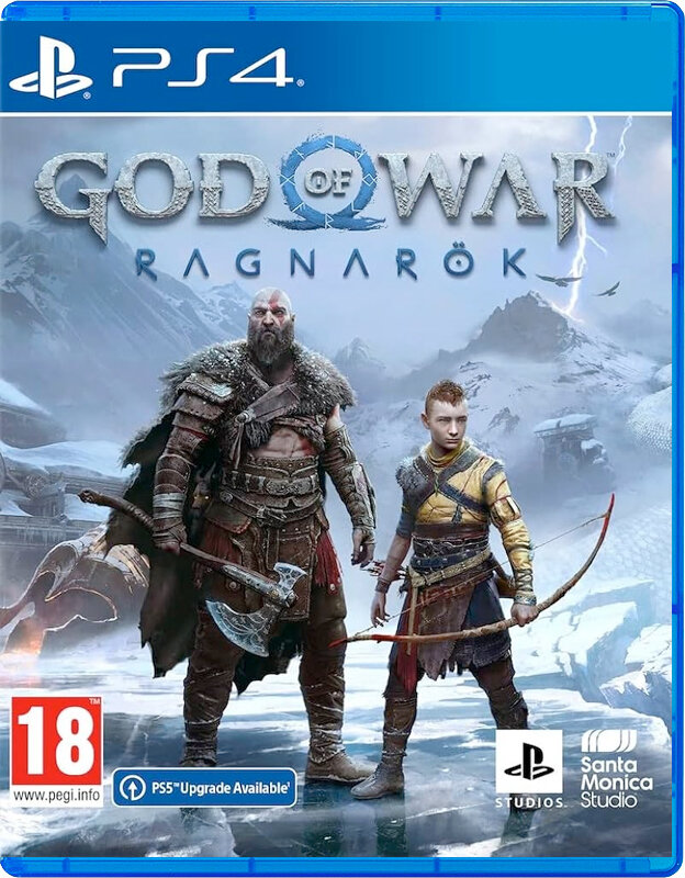 God of War Ragnarok [PS4, русская версия] (EU) игра на диске, рус. локализация