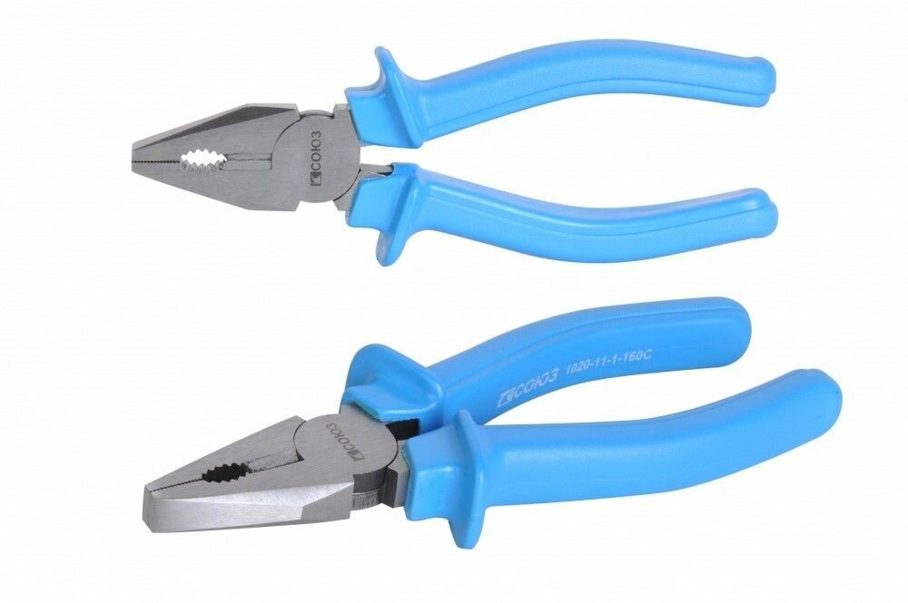 Пассатижи, 160мм, шлифованные СОЮЗ 1020-11-1-160С