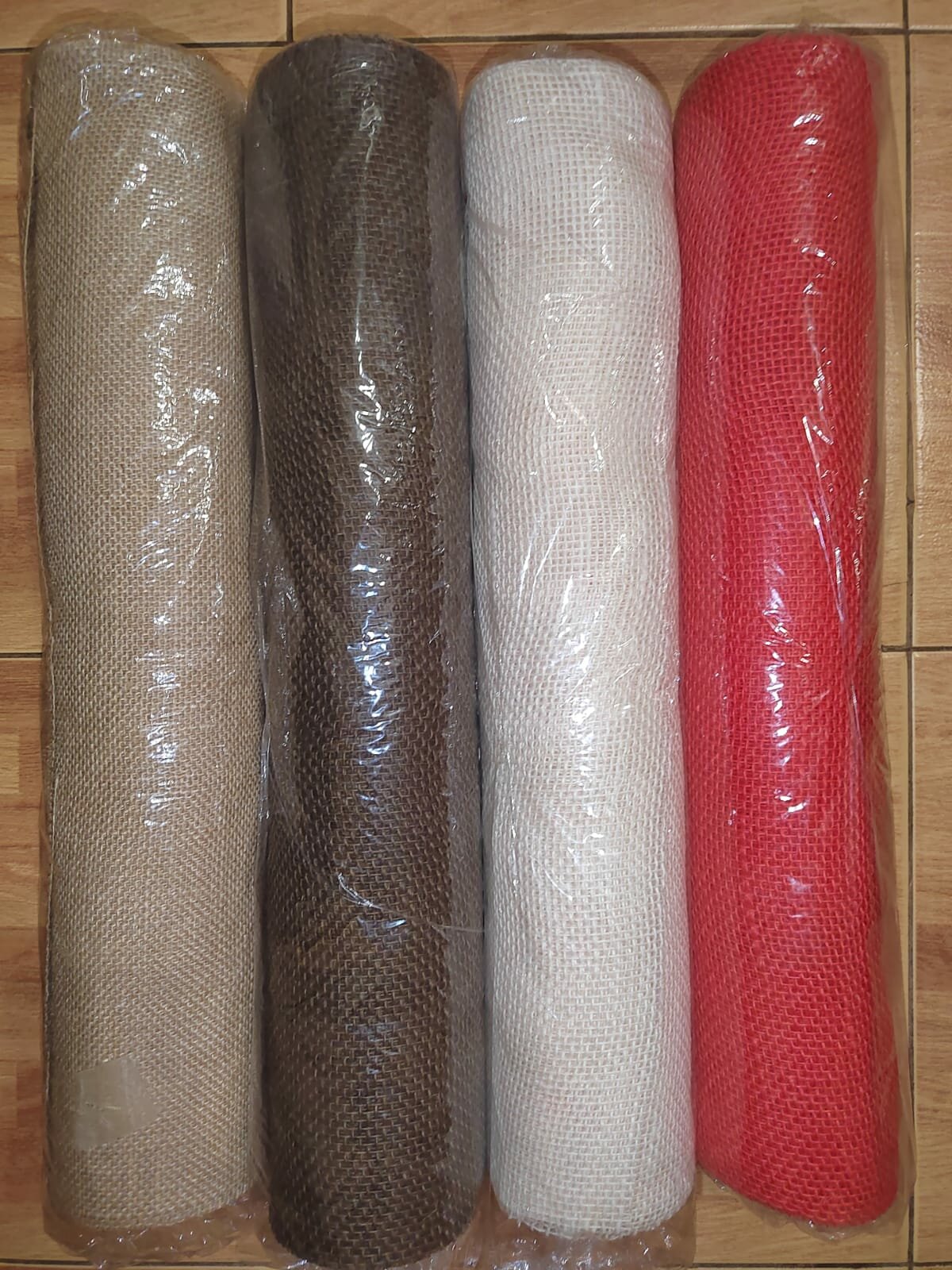 Мешковина цветная рулон 0,5м*4,5м коричневая