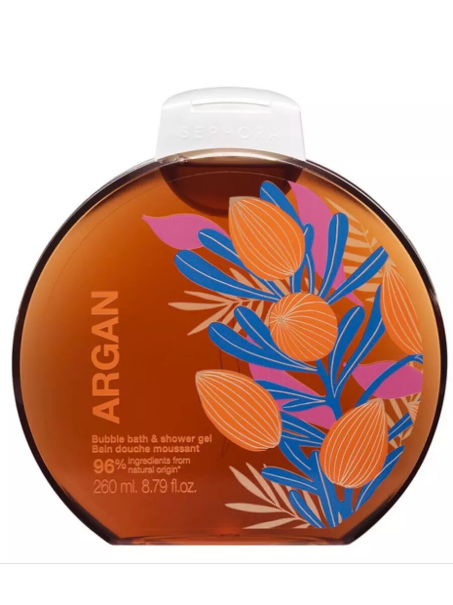 Гель-пена для ванны И душа масло арганы