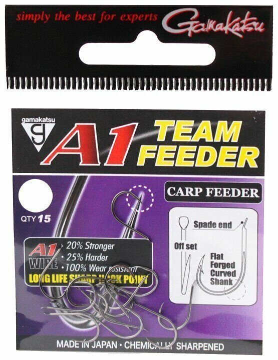 Крючок одинарный Gamakatsu A1 Team Feeder Carp Feeder 14