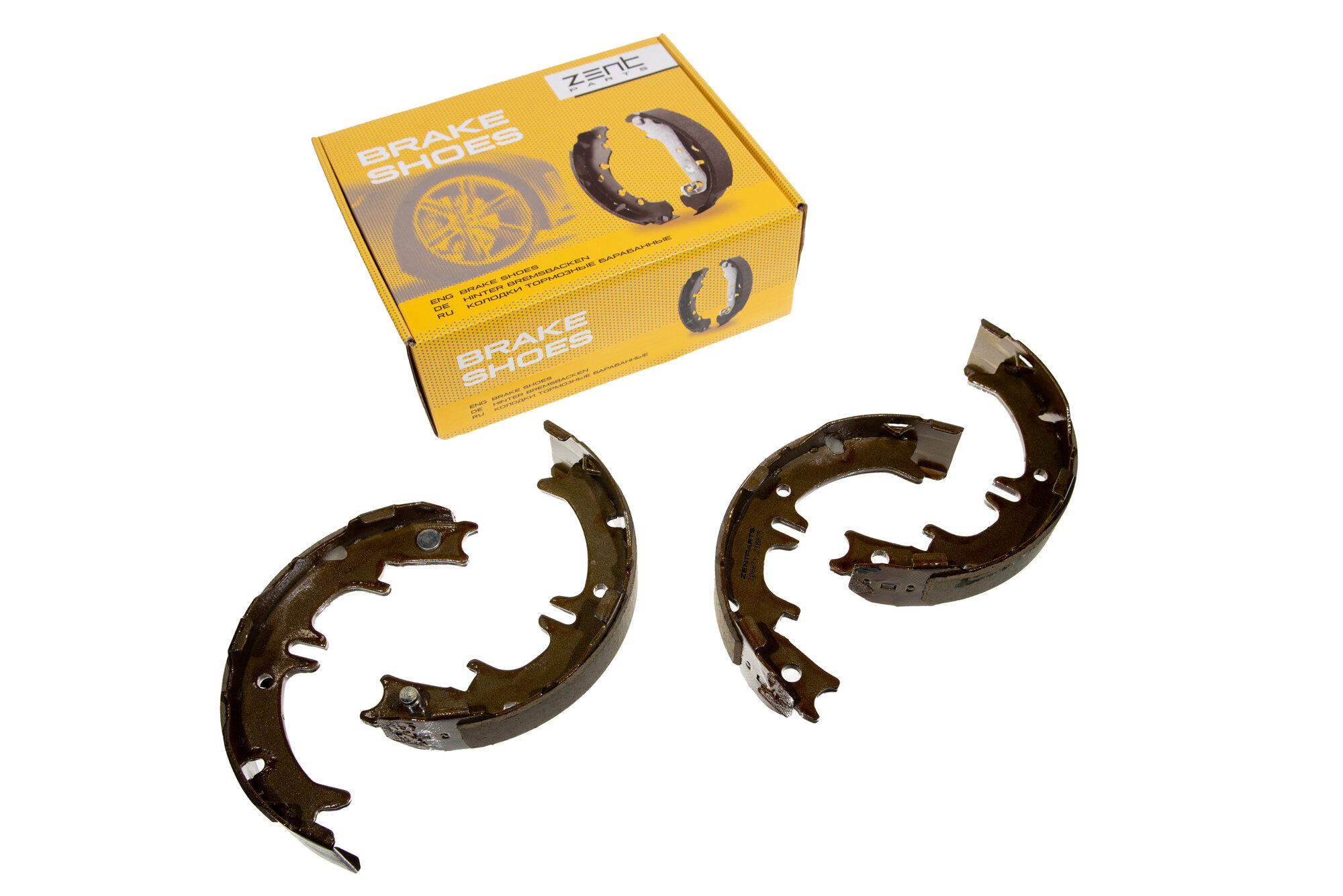 ZENTPARTS Z06871 колодки тормозные барабанные! ручника\ Toyota Avensis/Previa/RAV 4 1.8/2.0/2.4 00>