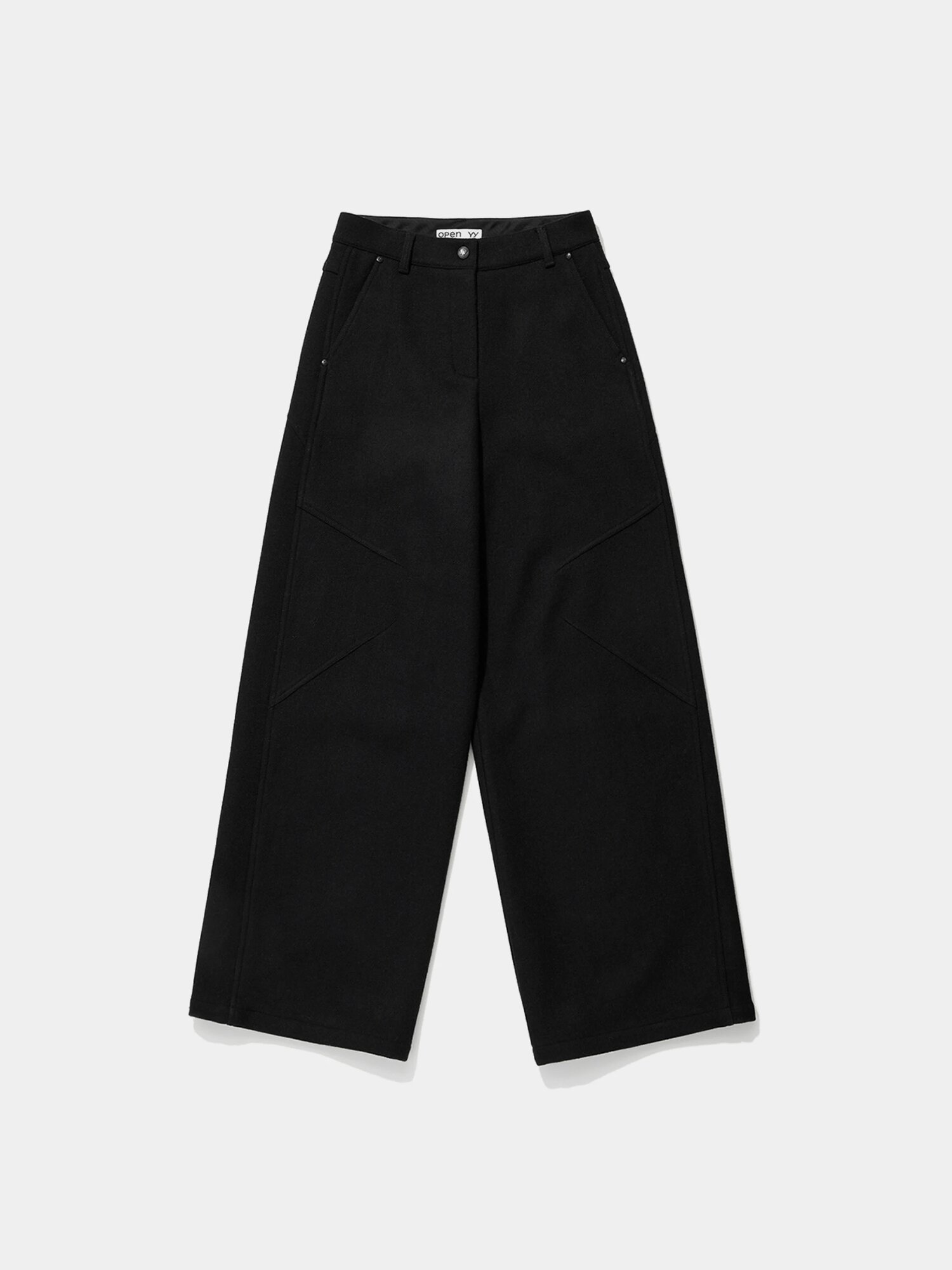 Брюки Wool Wide-Leg Pants