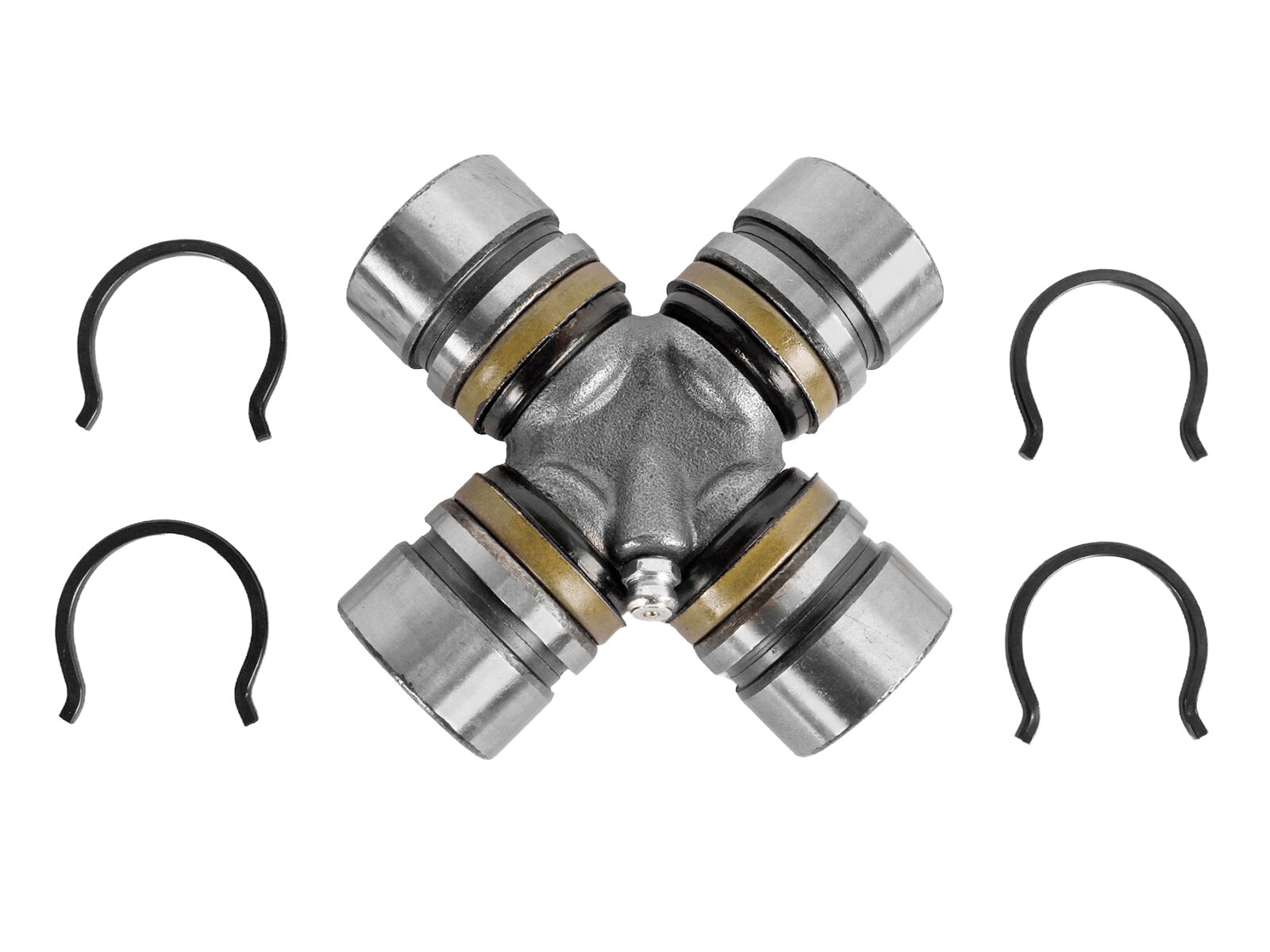 Крестовина ГАЗ-24, УАЗ, МТЗ вала карданного под стопорные кольца PRAVT