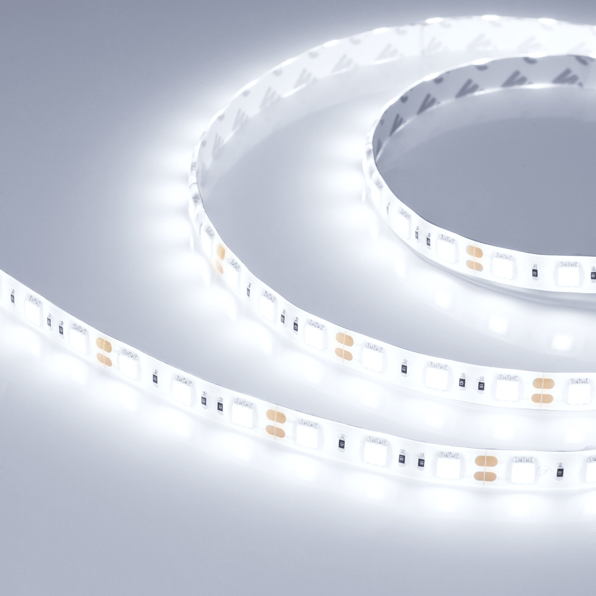 Лента светодиодная Arlight Лента RTW 2-5000SE 12V Cool 2x (5060, 300 LED, LUX), 5м