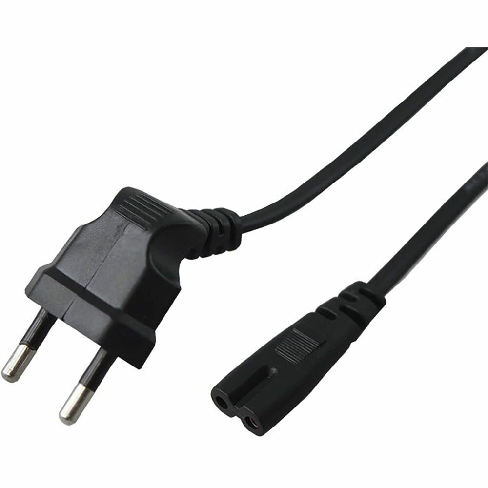 Кабель питания 2х0,5мм2 1,5м(угловая вилка) REXANT(11-1103)