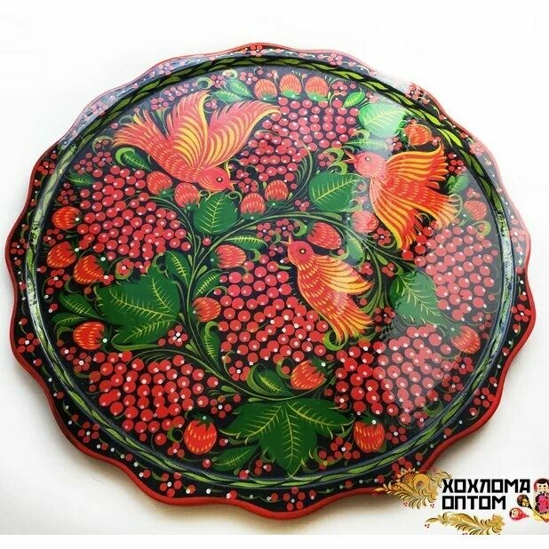 Поднос с хохломской росписью Хохлома LHP10055