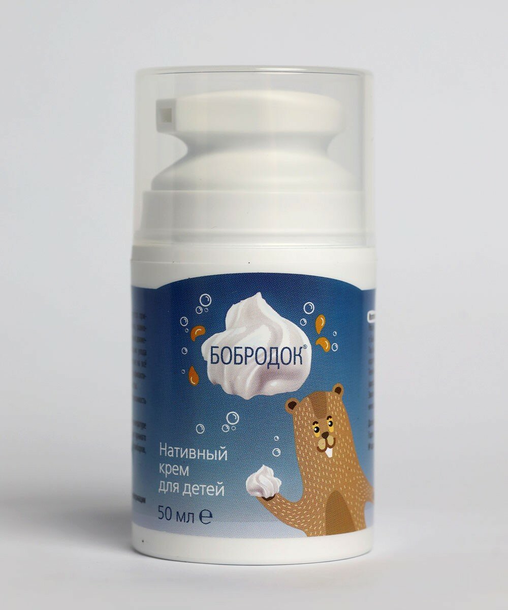 Крем Сашера Мед "Бобродок", для всех возрастов, для тела, гипоаллергенный, 50мл