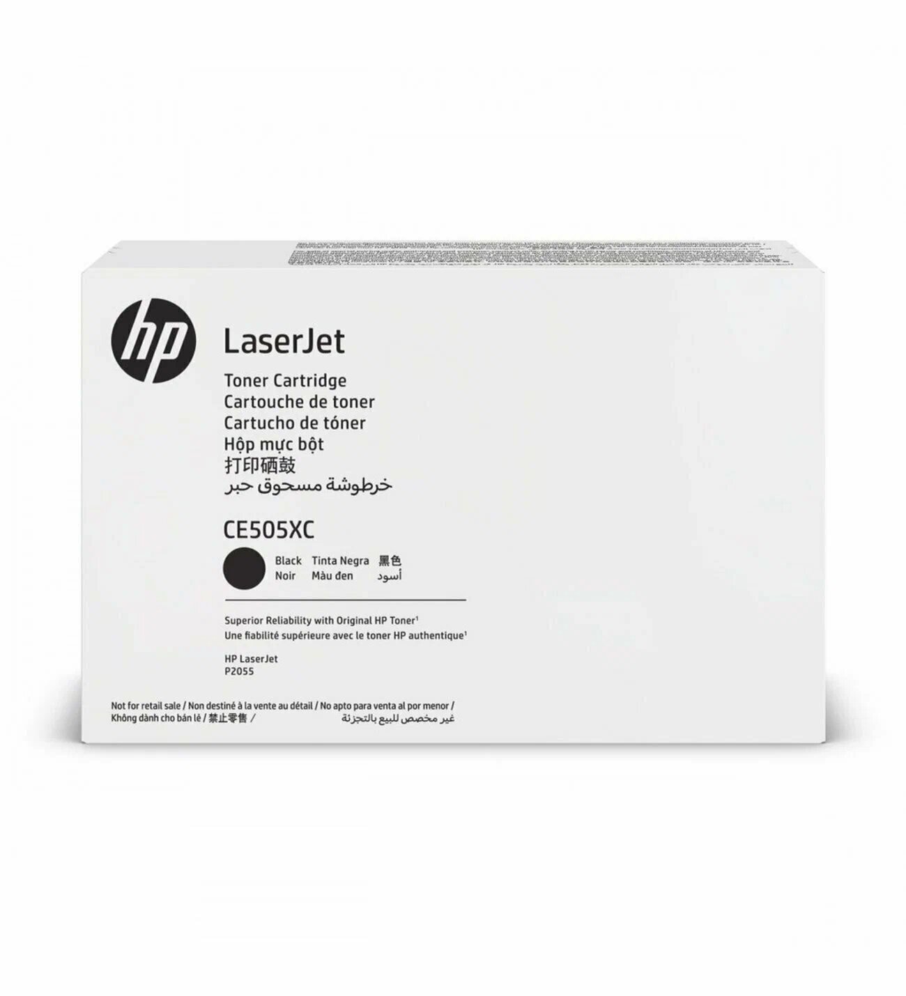 Картридж HP CE505XC, черный