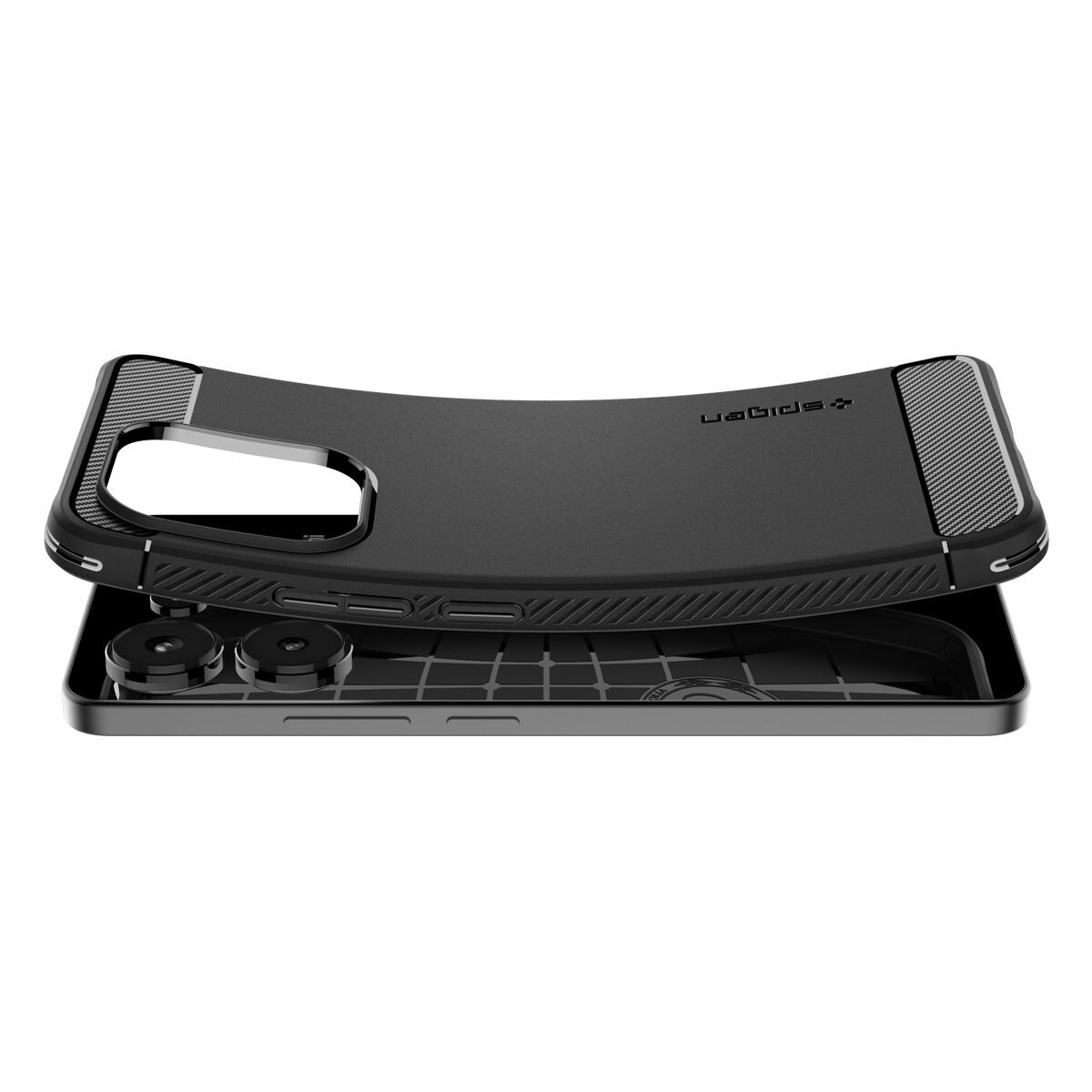 Чехол SPIGEN для Redmi Note 13 - Rugged Armor - Черный - ACS07664