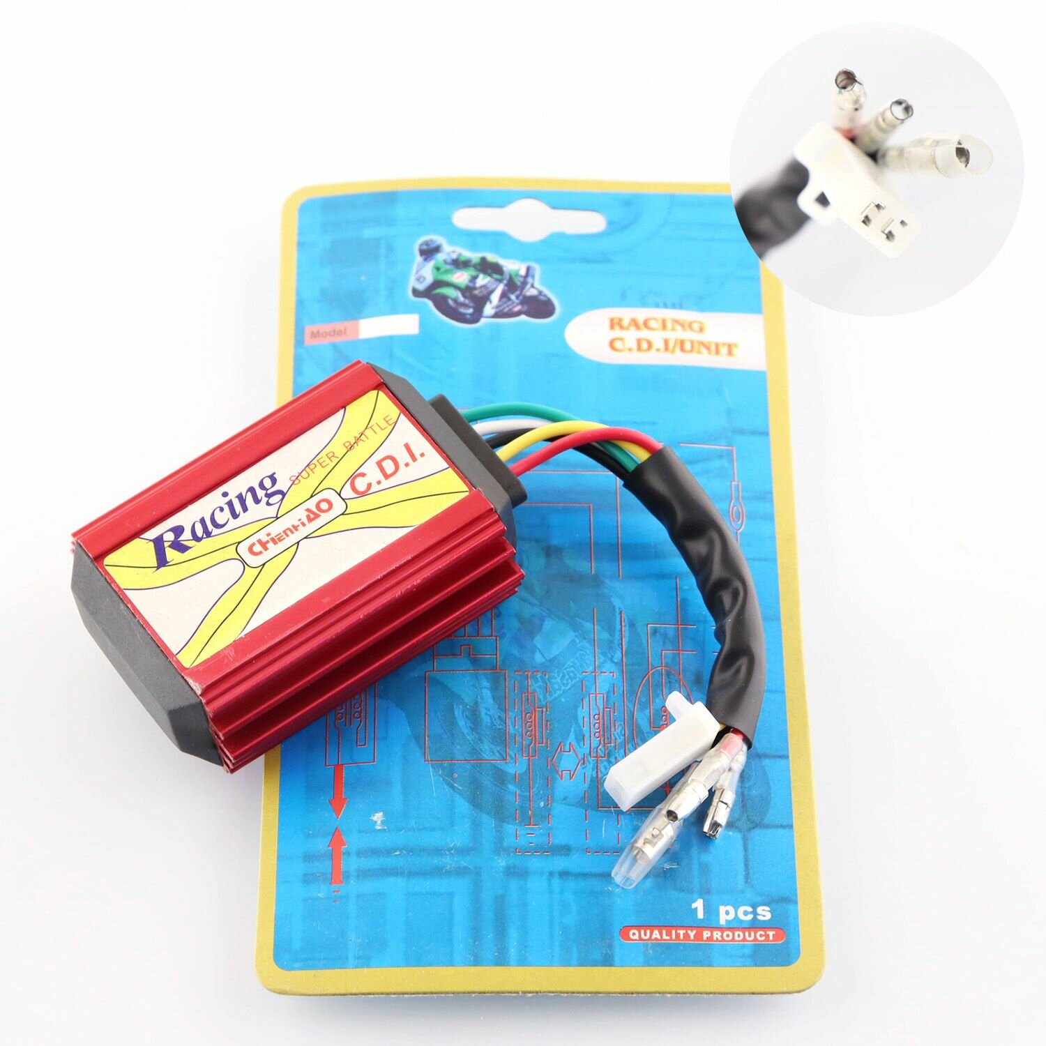 Коммутатор (тюнинг) 2T Stels 50 (1E40QMB) (RACING C.D.I.) 'CHENHAO'