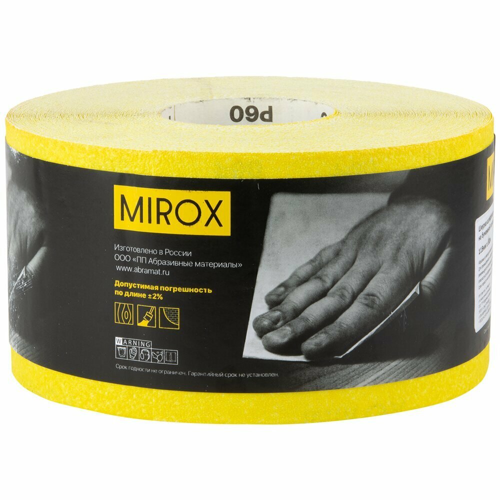 Наждачная бумага Mirox SE 115 мм 50 м Р60
