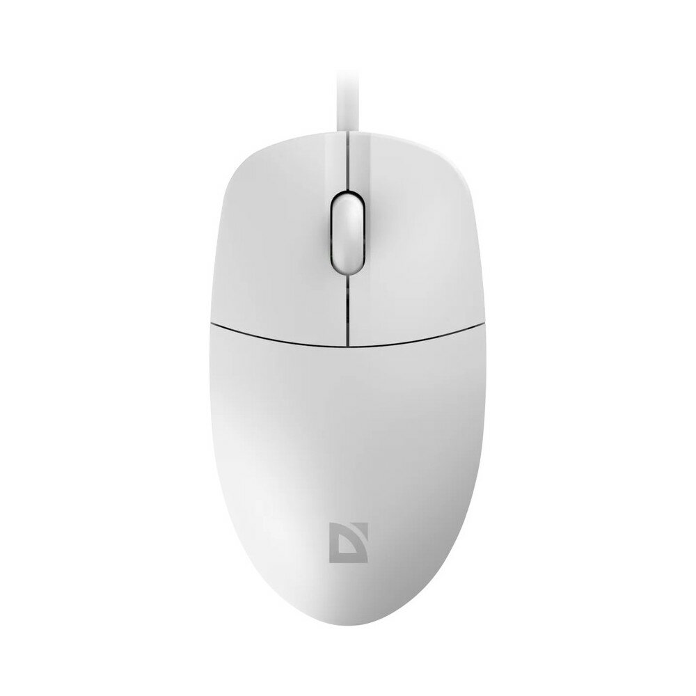 Мышь проводная DEFENDER Azora MB-241 white (USB, 1200dpi, 3but) (52242)
