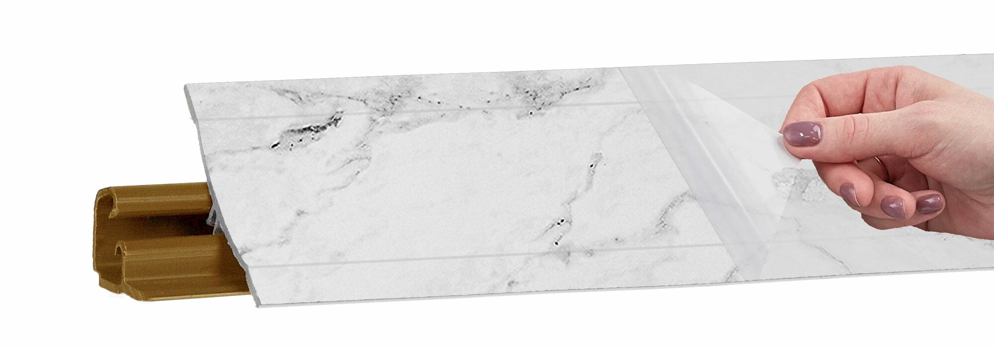 Плинтус для столешницы 23х23мм