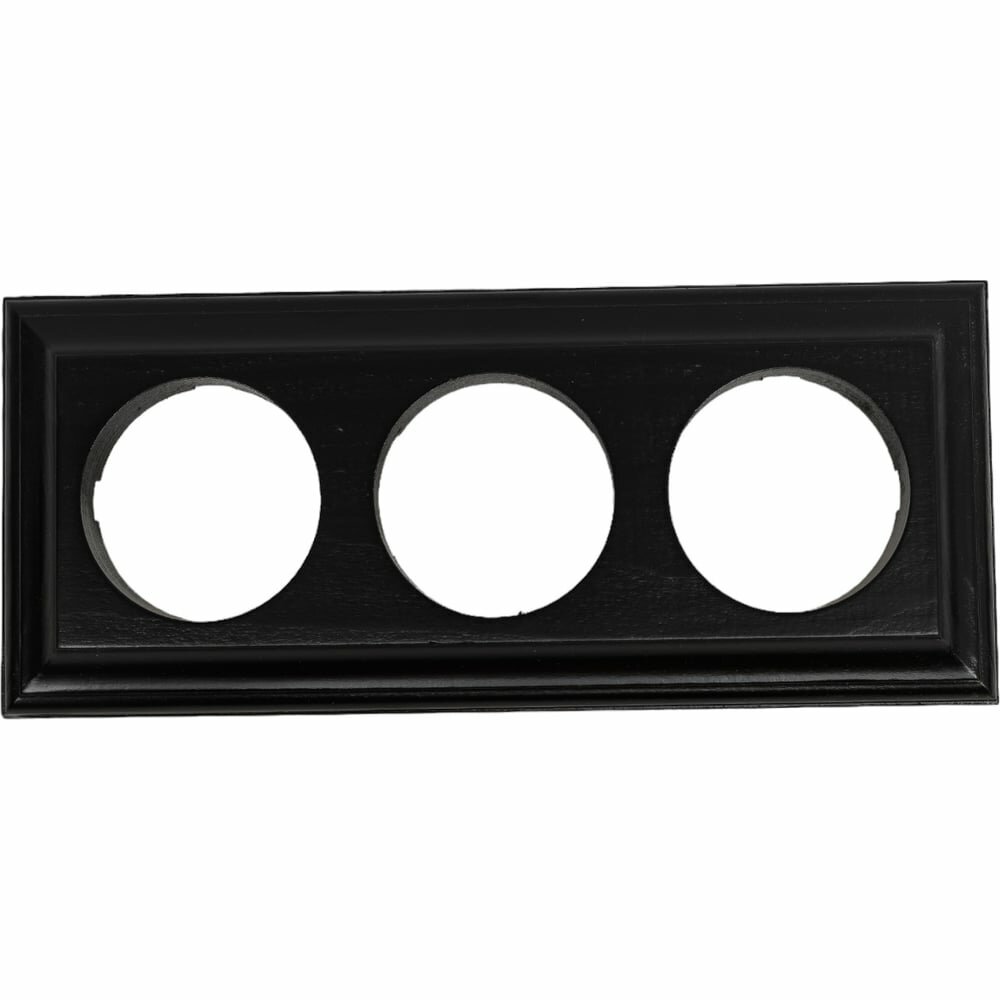 Рамка мезонинъ трехместная Престиж венге GE70708-36