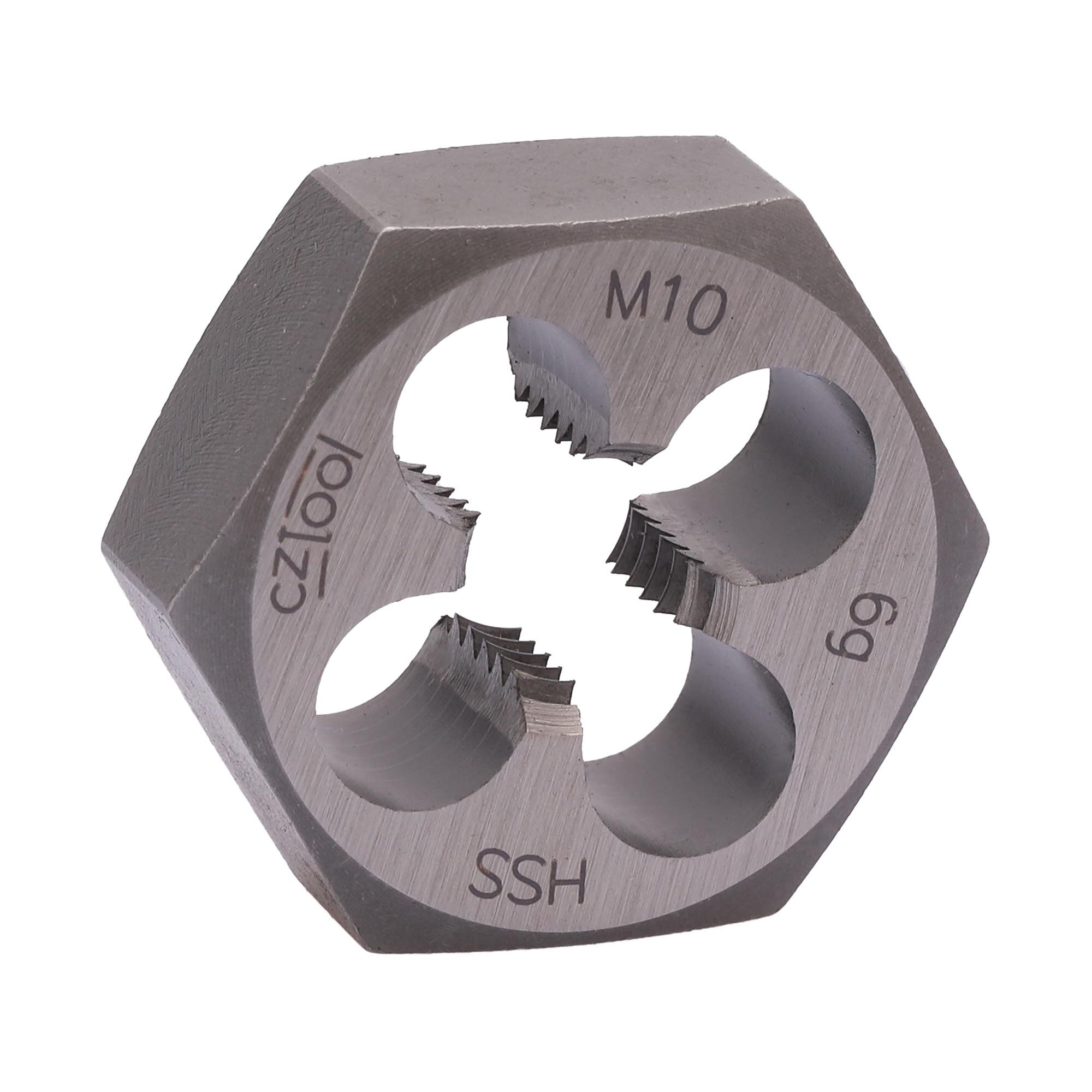 Плашка Bucovice Tools М10х1,5 HSS DIN 382 6g 27х11мм 220100