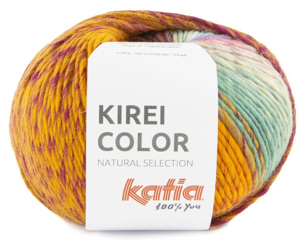 Пряжа #1262.354 Kirei Color 100 г 160 м Katia