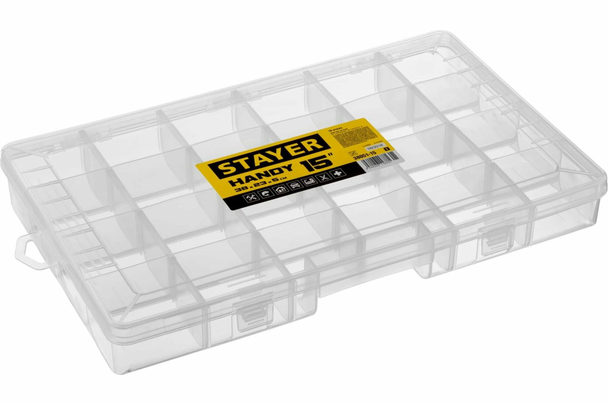 Органайзер "HANDY-15" пластиковый, STAYER