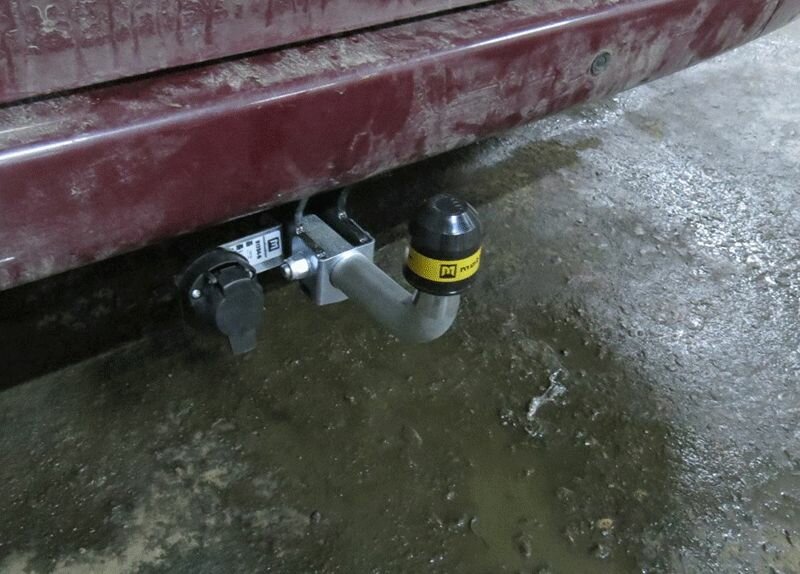 Фаркоп Motodor Mercedes-Benz Vito, Viano W-639, Vito, V-class W-447 (оцинк. Шар) арт.91204-A