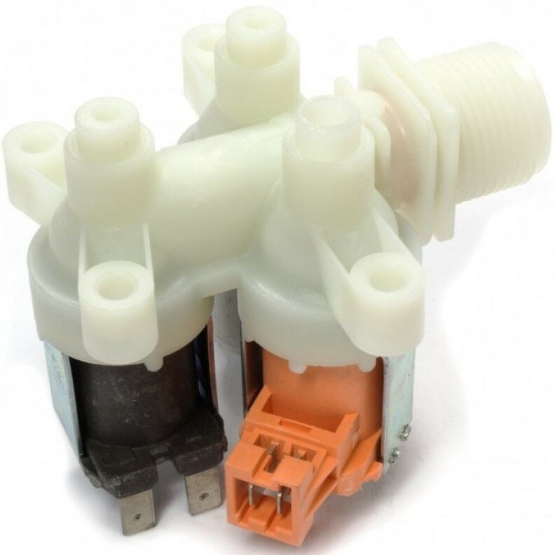 Электромагнитный клапан для стиральной машины Electrolux, Zanussi, AEG 3Wx90, фишка/клеммы VAL031AE