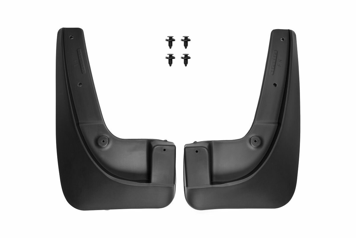 Брызговики Adamauto (оригинальный крепёж), передние на Geely Emgrand X7 1 поколение 2 рестайлинг (2018-)