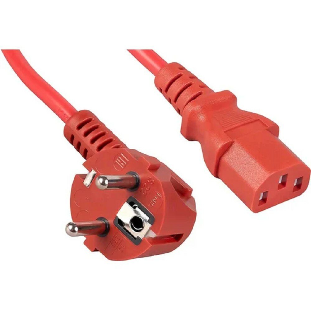 Кабель питания Cabeus PC-186-VDE-1.8M-RD 1.8 м