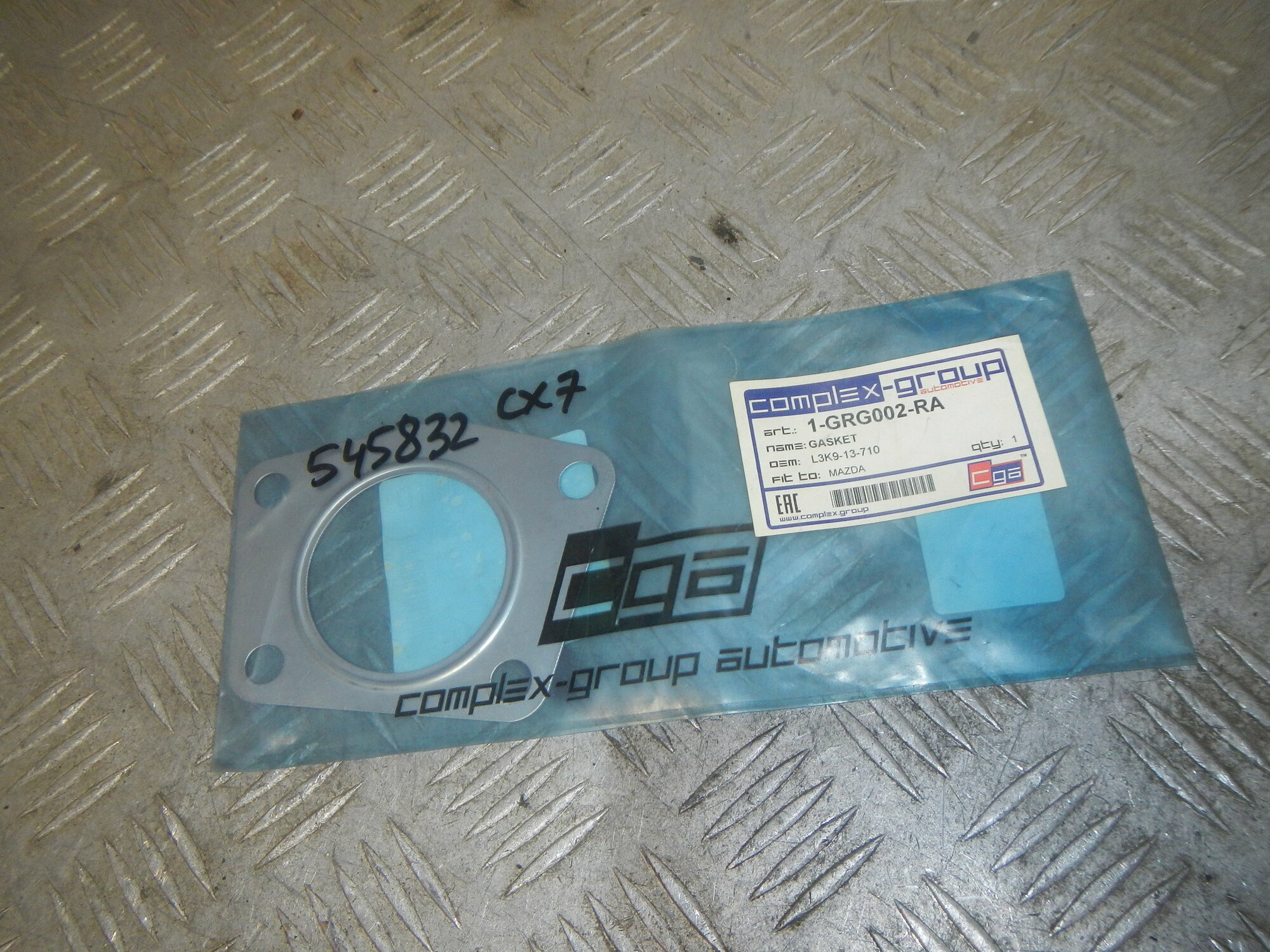 Б/У Прокладка (двигатель), Mazda (Мазда)-CX-7 (07-) MAZDA CX-7 (07-) CGA, турбокомпрессора (турбины) Дубликат, новая. 545...