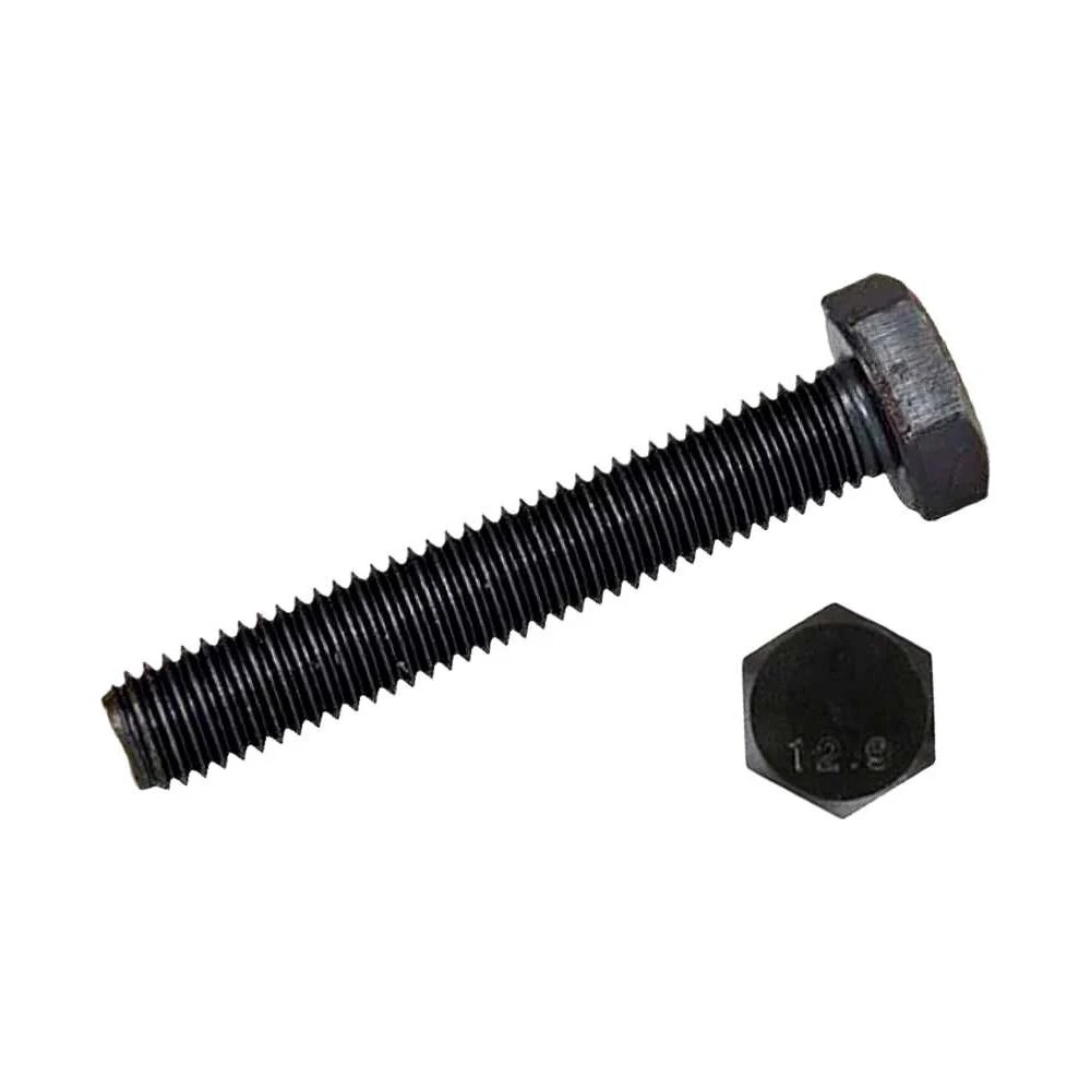 Болт 23 болта М14x50 мм, DIN933, высокопрочный к. п.12.9 черный, 10шт. П0000022819