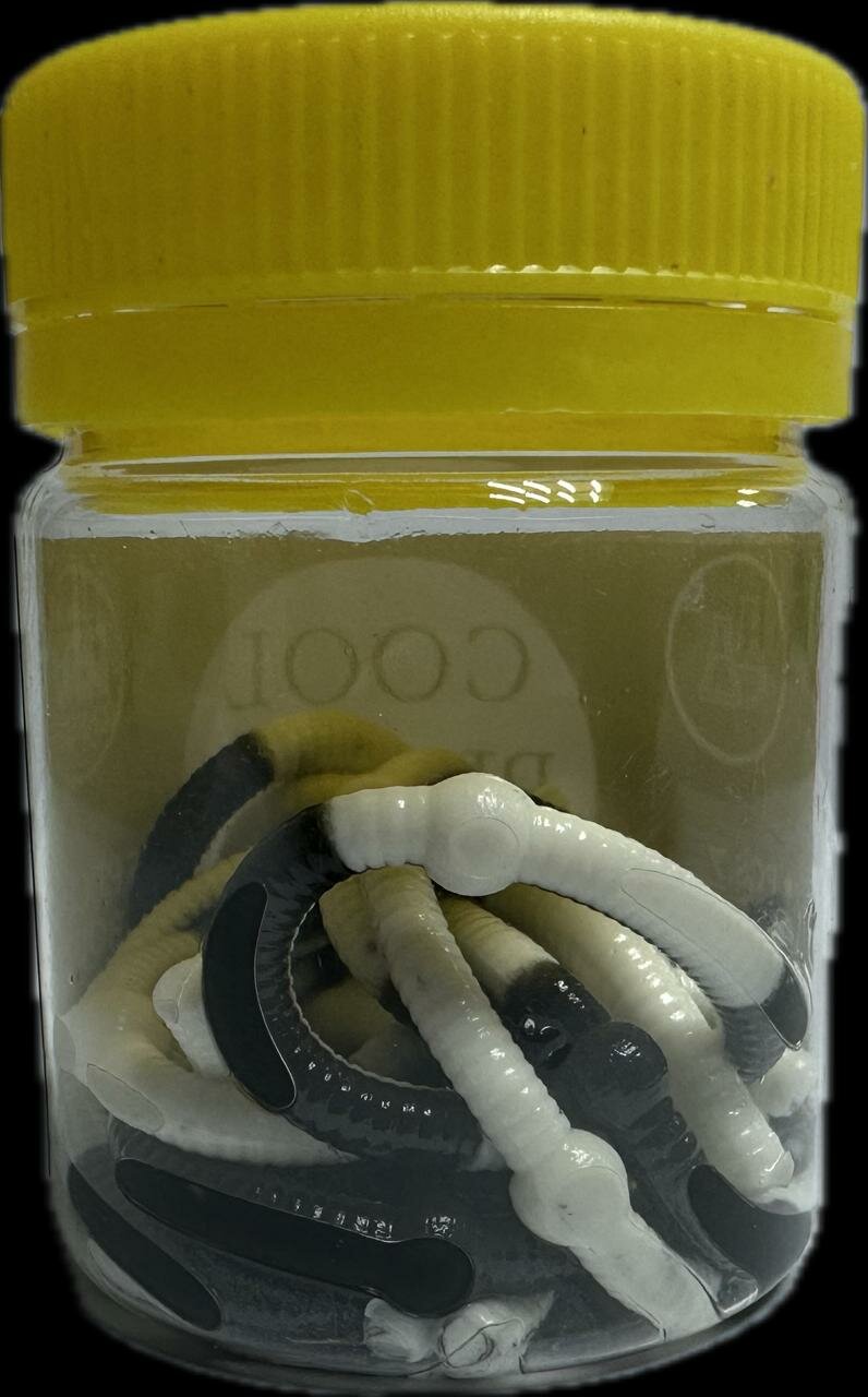 Приманка Cool Place Доширак 10см, цвет черно-белый, с ароматом сыра