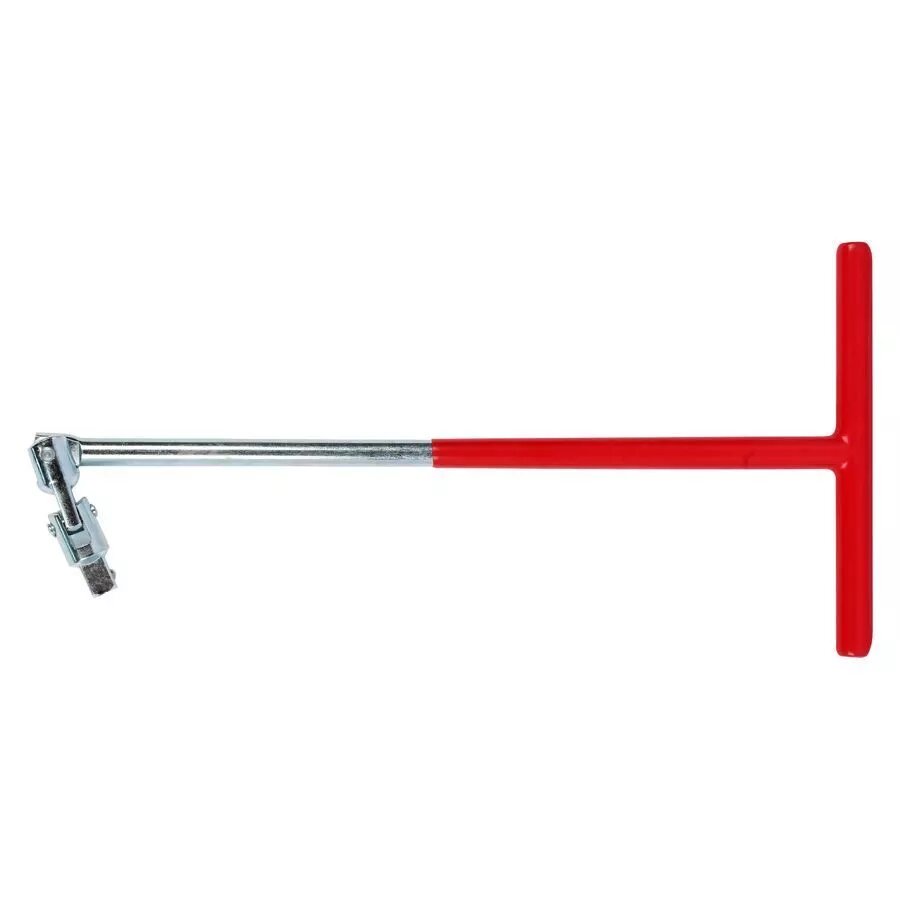 Ключ свечной Т-образный 350мм головки 16;21мм INDUSTRY металл. рукоятка; резиновый фиксатор (AIRLINE)