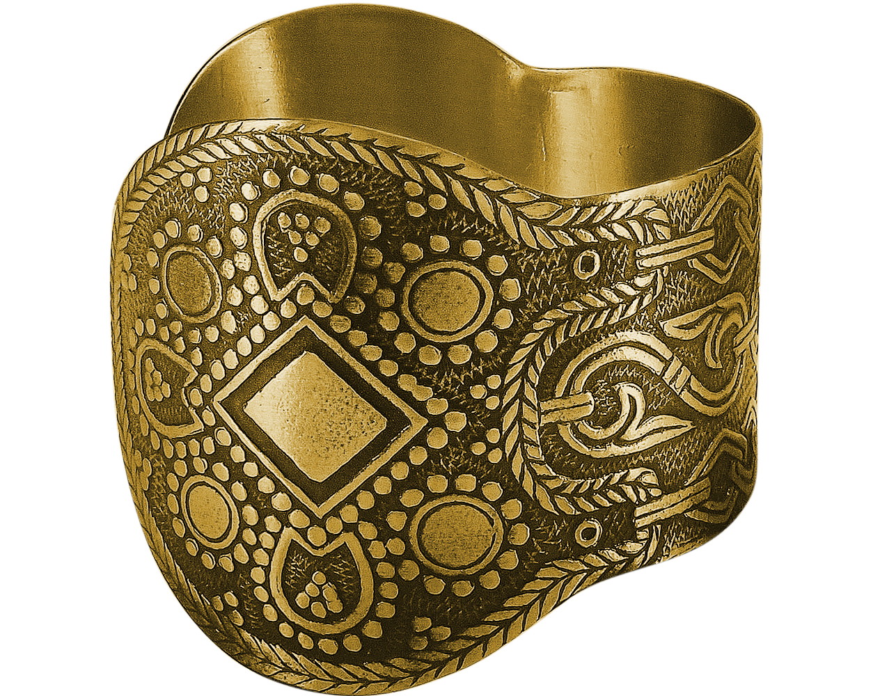 Браслет Мастерская Алешиных, 1 шт., размер 17 см, размер S, диаметр 6 см — фото 1