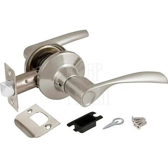 Ручка Ajax (Аякс) защелка DK610 PS (без фик.) матовый никель