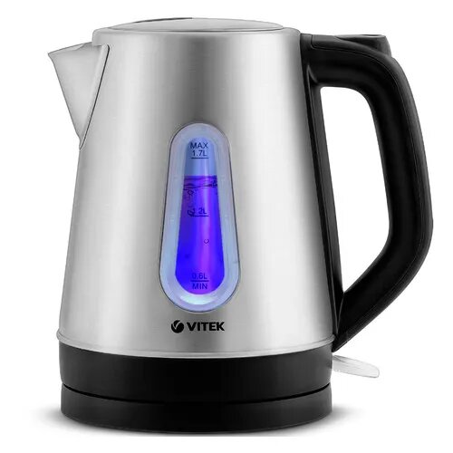 Чайник электрический Vitek VT-7038, 2200Вт, сталь