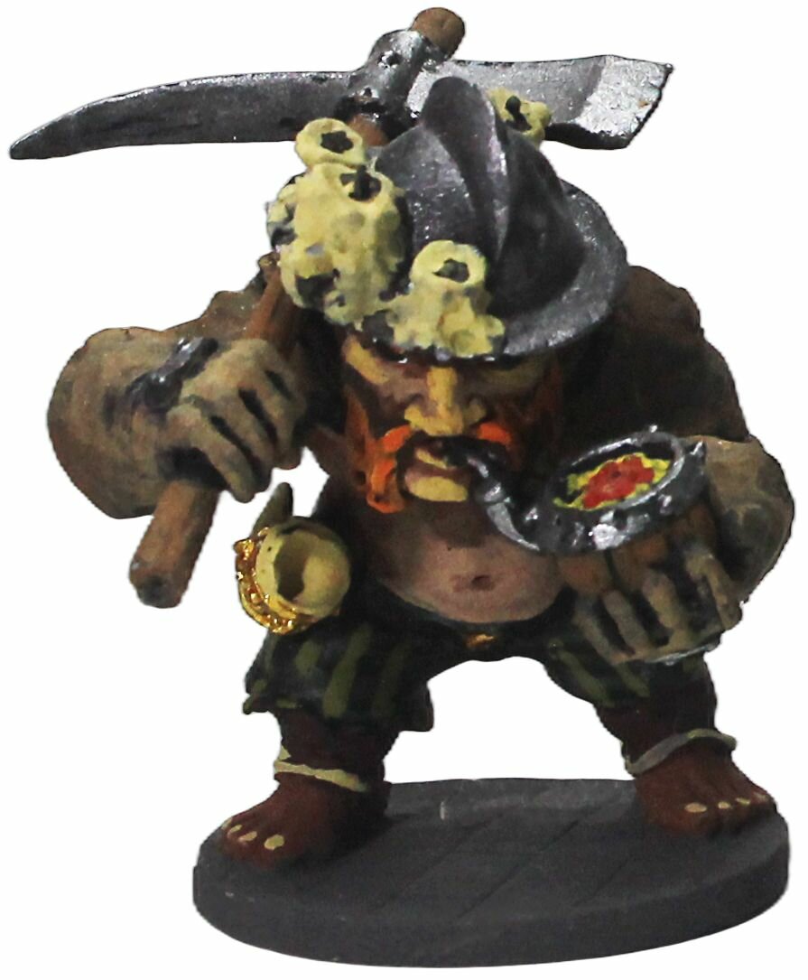 Фэнтези: Миры Жана-Батиста Монже №7 Шахтер сувенирный покрас