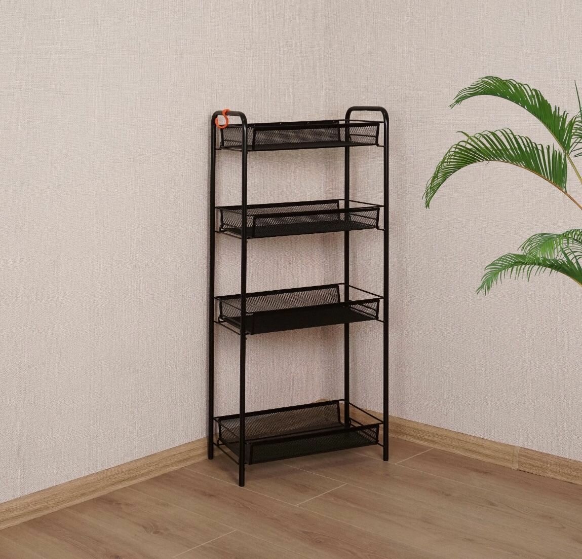 Этажерка ЗМИ Ладья 24, 4 корзины, 44 x 25 x 96 см.