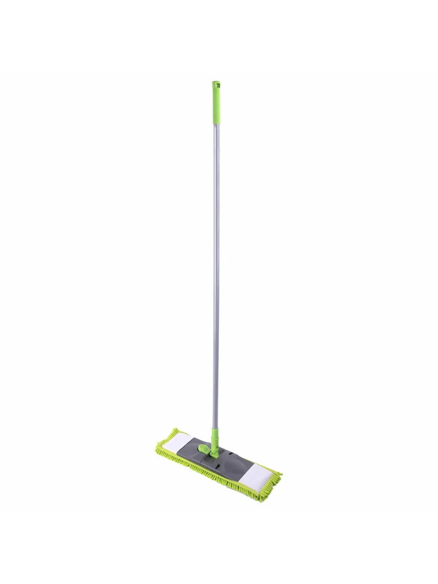 Швабра с флаундером 40 см и насадкой синель