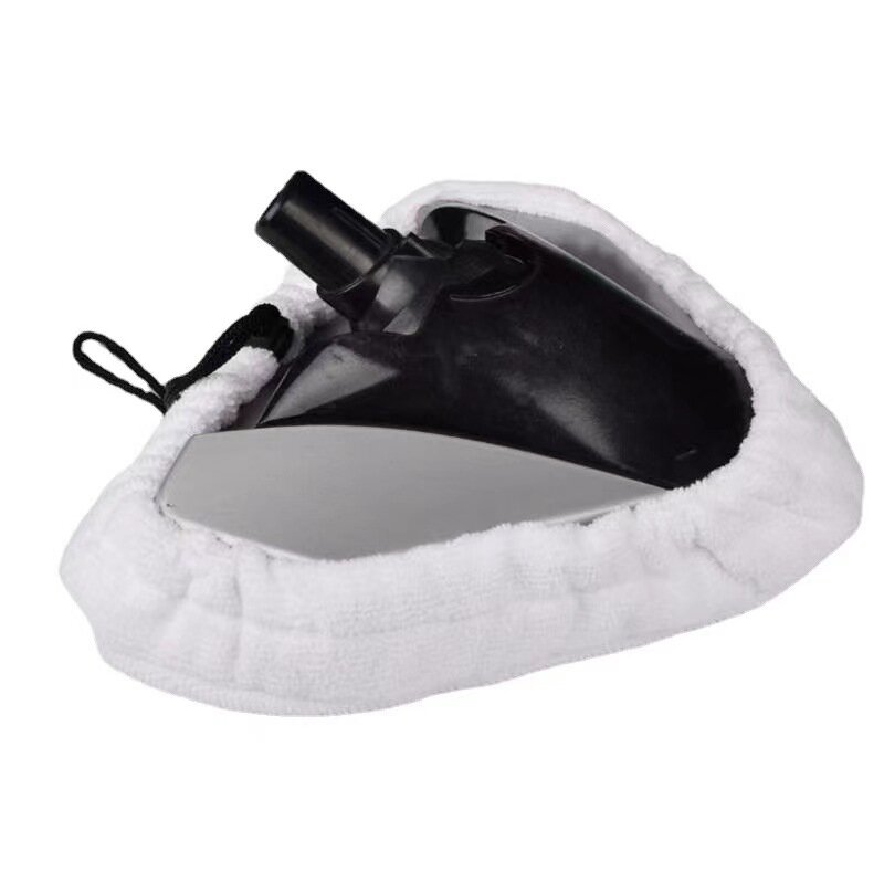 Насадка для паровой швабры, белая, тканевая, треугольная, для X5, H2O, S302, S001