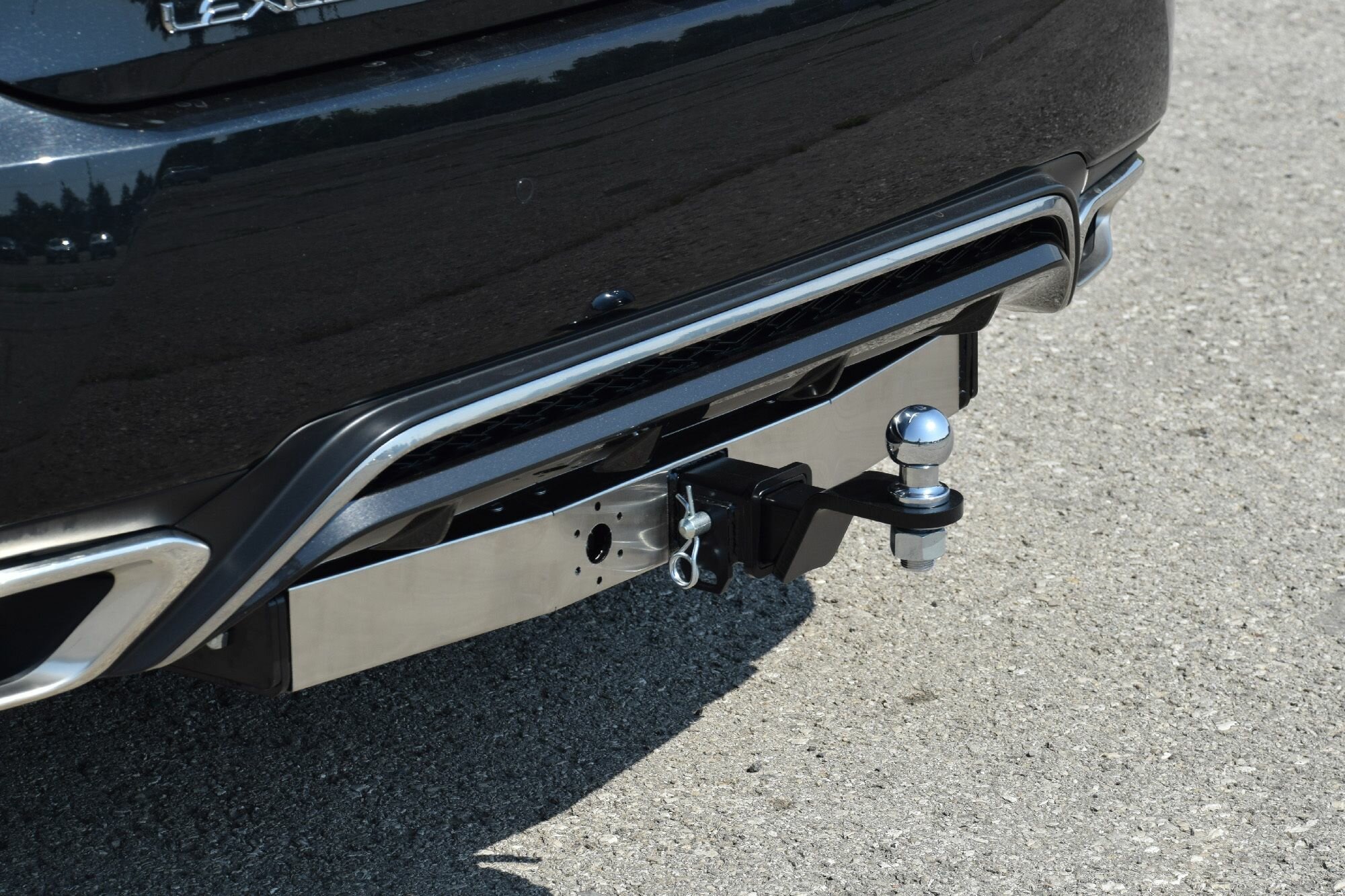 Фаркоп с унив. электрикой Smart, съемный квадрат, с нерж накладкой LEXUS RX (кроме Long) 2015-19, F-Sport 2015-19 (паспорт и сертификат) ПТ групп. LRX-15-991124.00