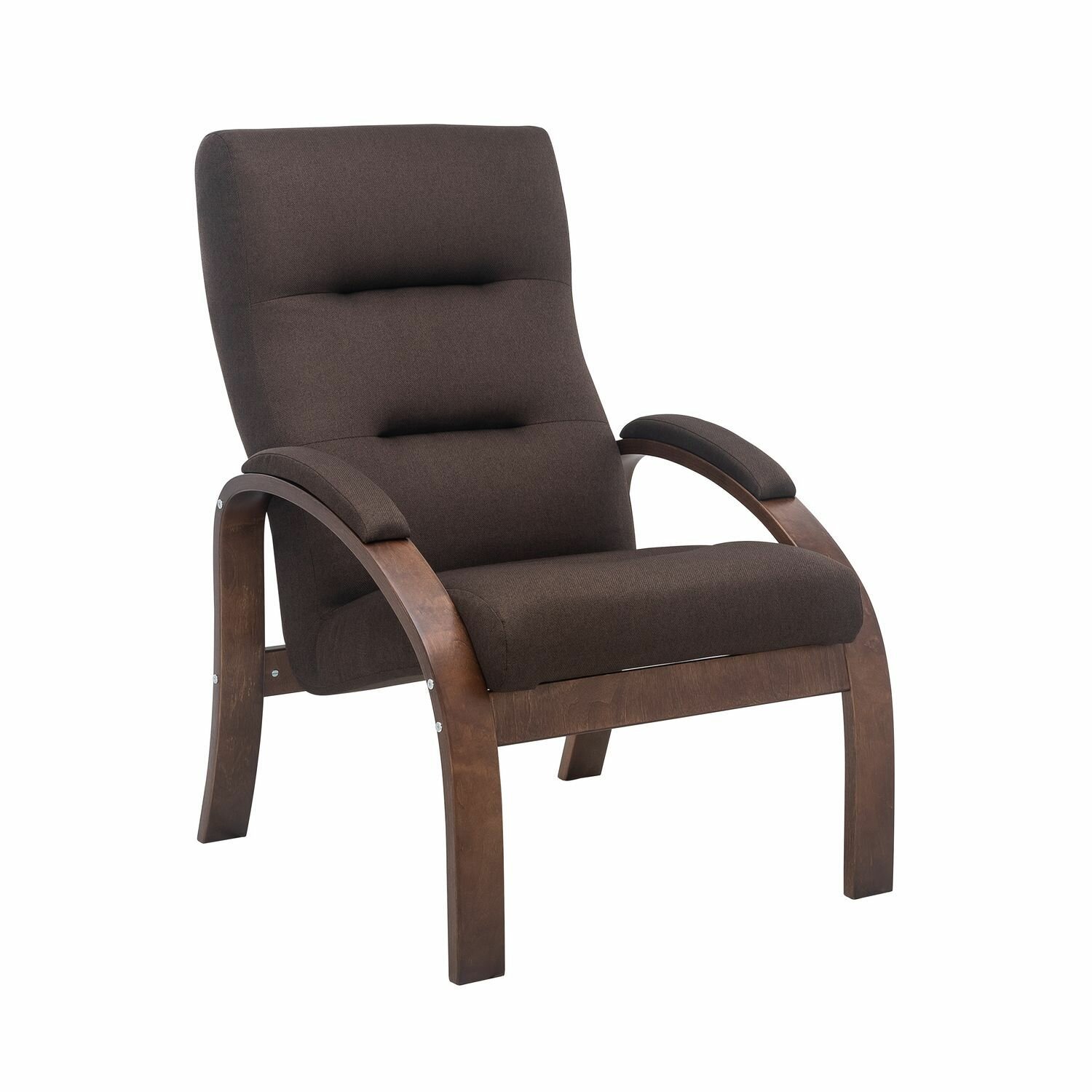 Кресло Leset Лион Орех текстура, ткань Malmo 28