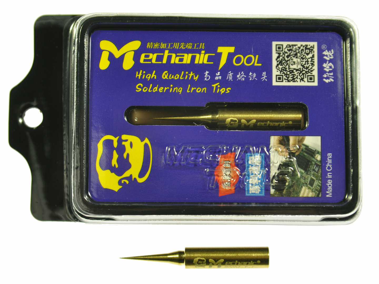 Жало паяльника Mechanic MCN-900M-T-I (медное) прямое