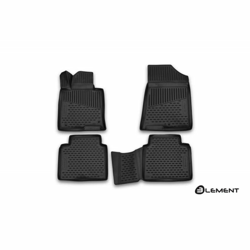 Коврики 3D в салон KIA Optima, 2015-, АКПП, 4 шт. (полиуретан) (Арт. ELEMENT3D2561210)