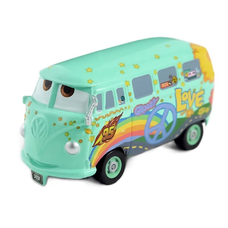 Металлический Volkswagen Bus Cars 3, Цвет: 37