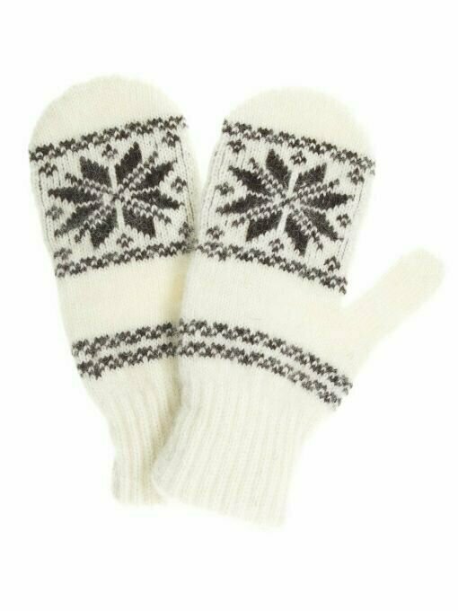 Варежки Снежинка для женщин
