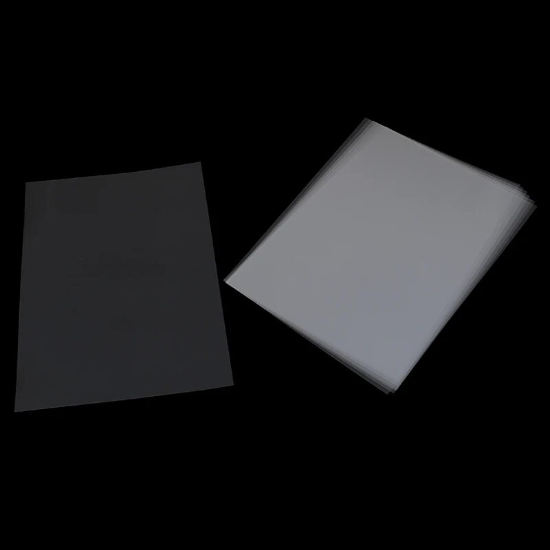 10 шт. прозрачная пленка для струйной лазерной печати A4, фотобумага, печатная плата, трафареты, адаптирующая высокопрочную полиэфирную пленку