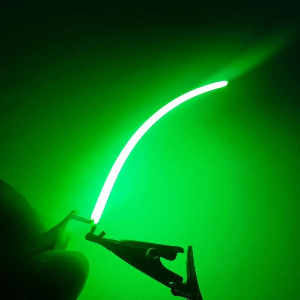 Зеленая светодиодная нить накаливания green-25mm, 3V