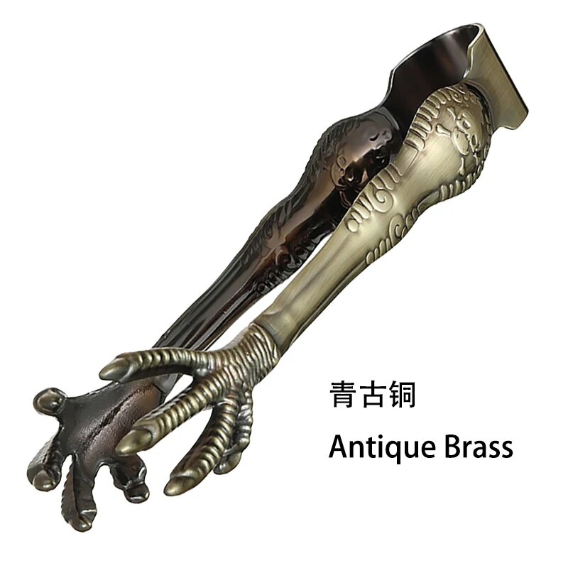 Щипцы для льда Antique Brass в форме орла
